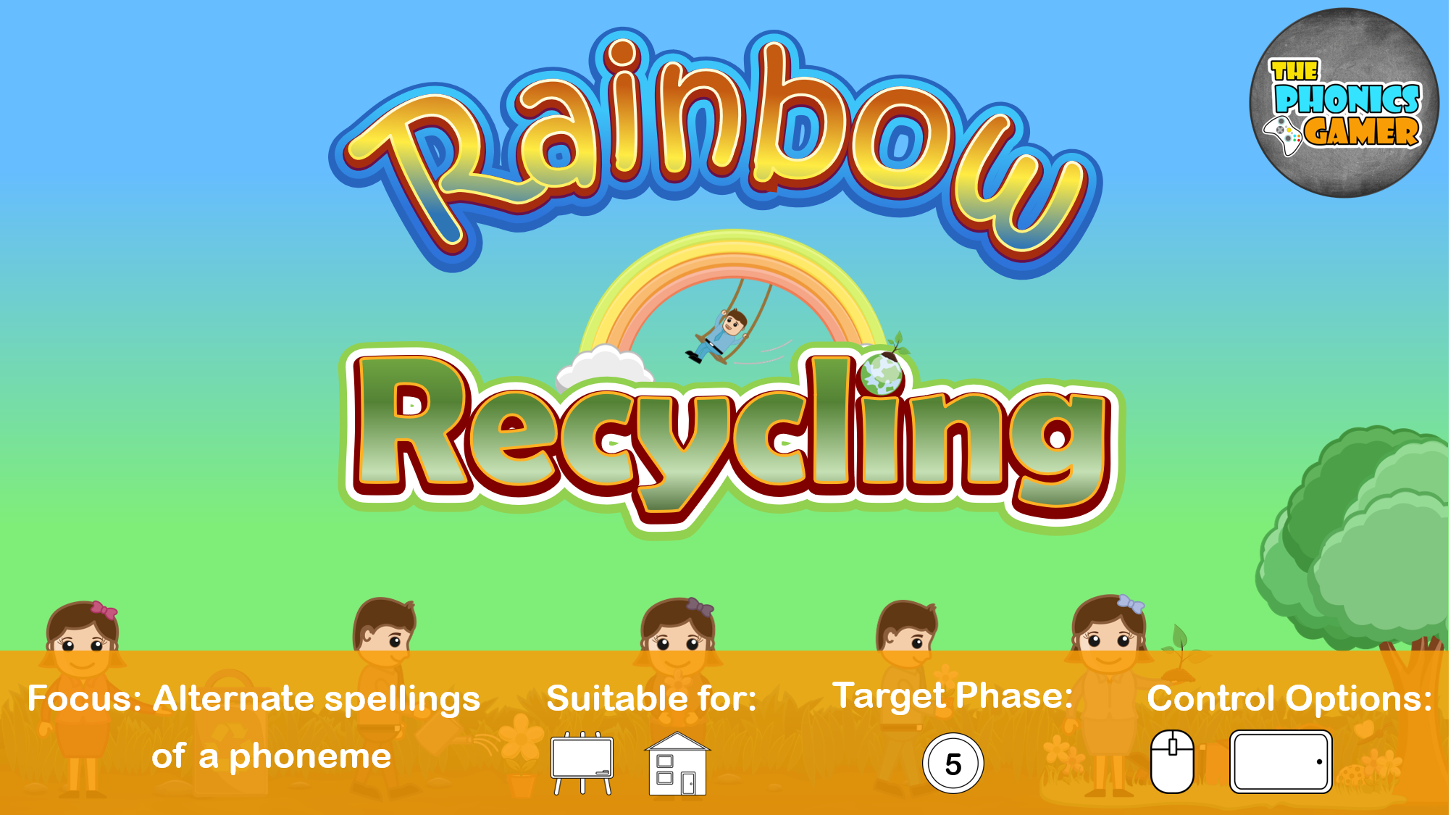 The Phonics Gamer - Learn as you play